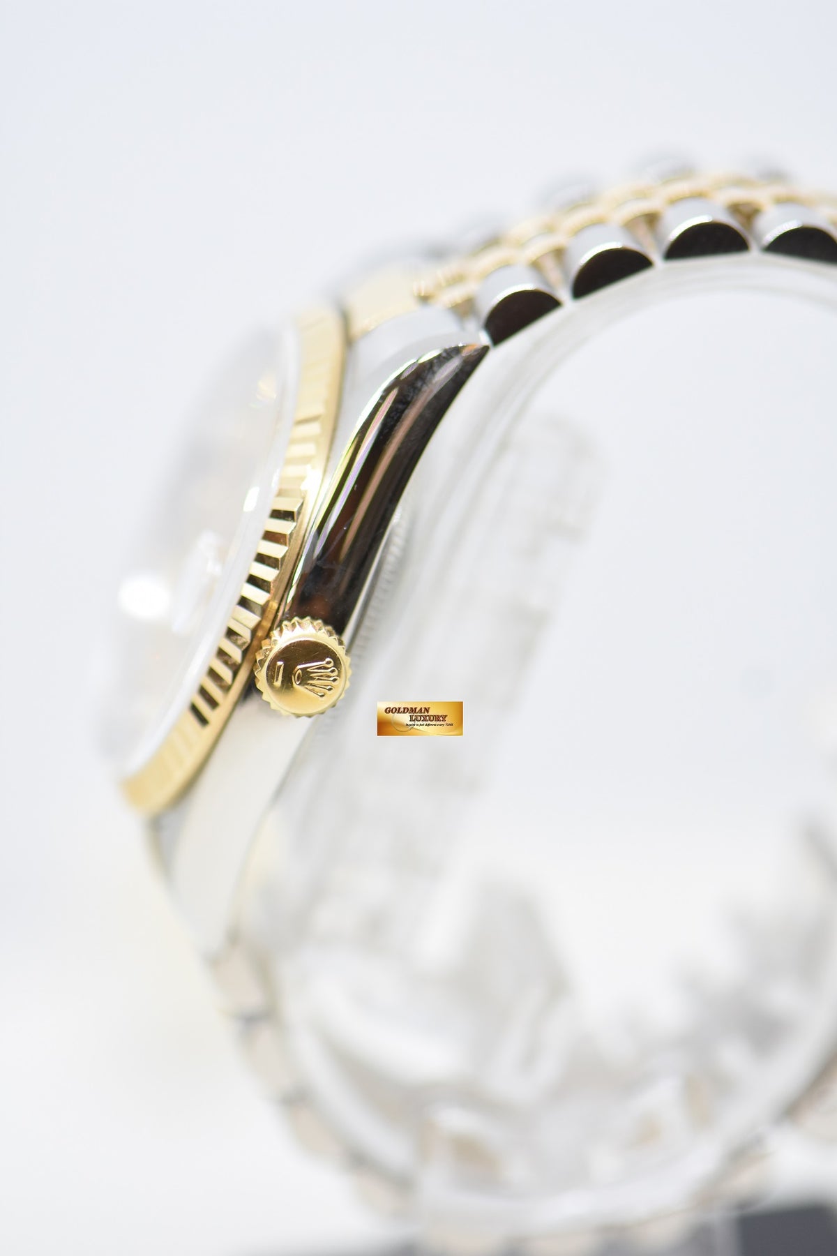 [SOLD] ROLEX OYSTER DATEJUST 36mm HALF-GOLD IN JUBILEE BRACELET GOLD D ...