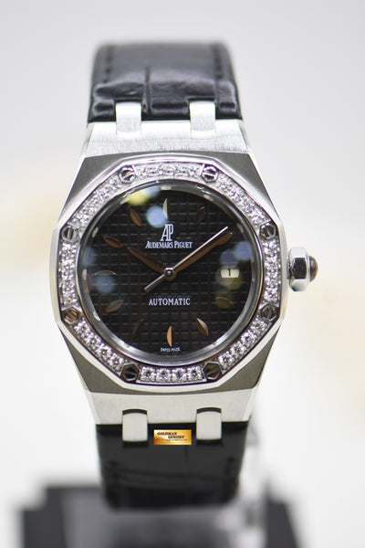 [SOLD] AUDEMARS PIGUET ROYAL OAK LADIES 33mm STEEL ORIGINAL DIAMOND BE ...