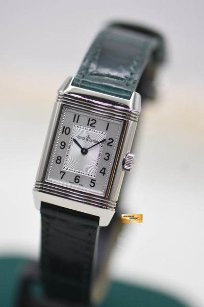 JLC REVERSO LADIES CLASSIC DUETTO STEEL DIAMOND MANUAL Q2668432 (LNIB ...