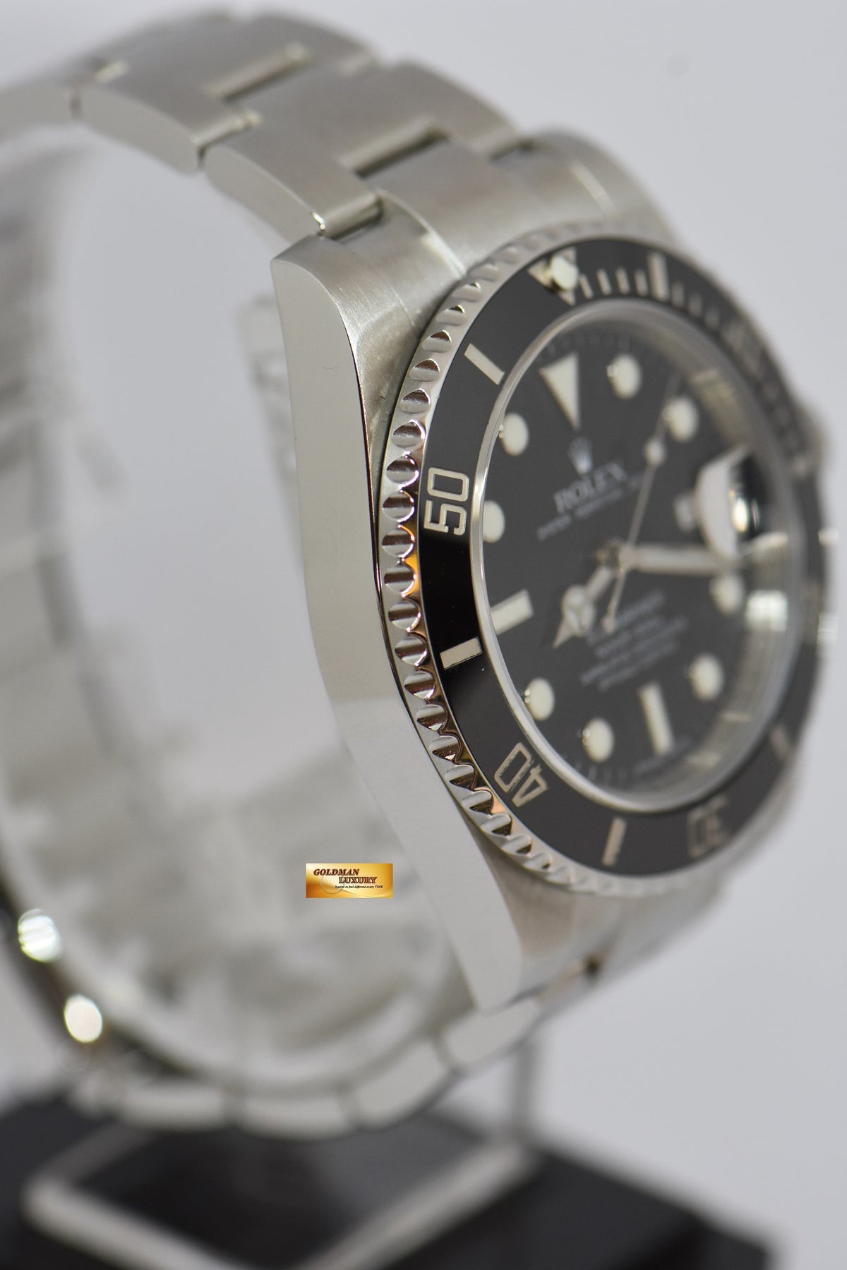 [SOLD] ROLEX OYSTER PERPETUAL SUBMARINER CERAMIC BLACK 116610LN (MINT ...