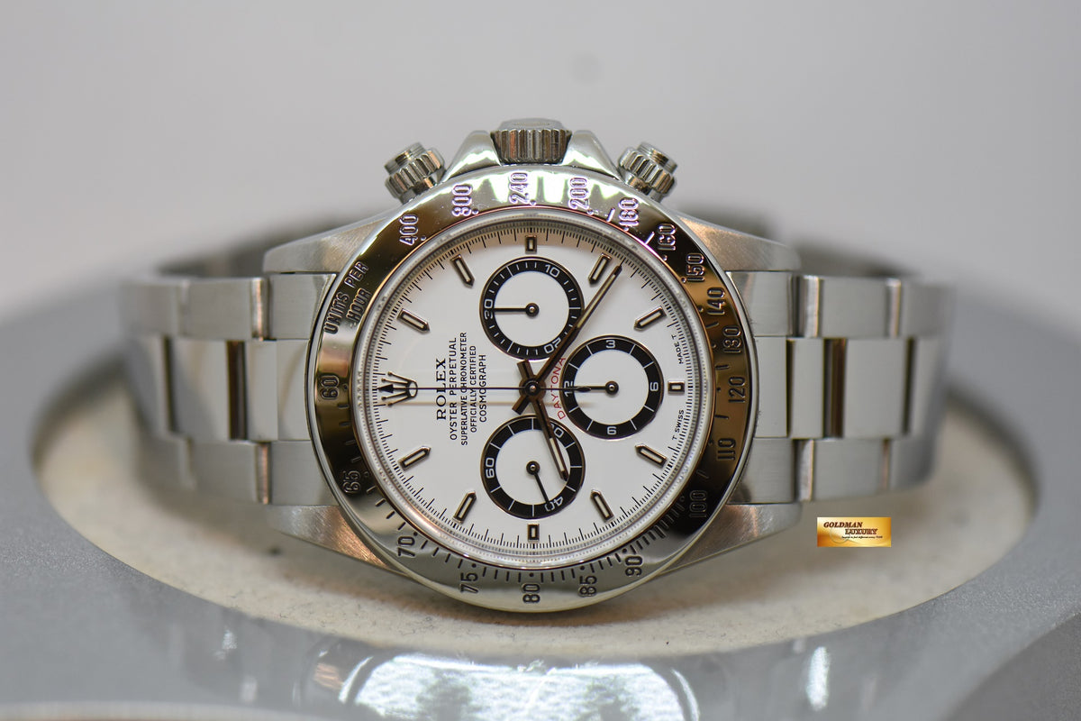 [SOLD] ROLEX OYSTER PERPETUAL DAYTONA CHRONOGRAPH 40mm ZENITH MVT 4030 ...